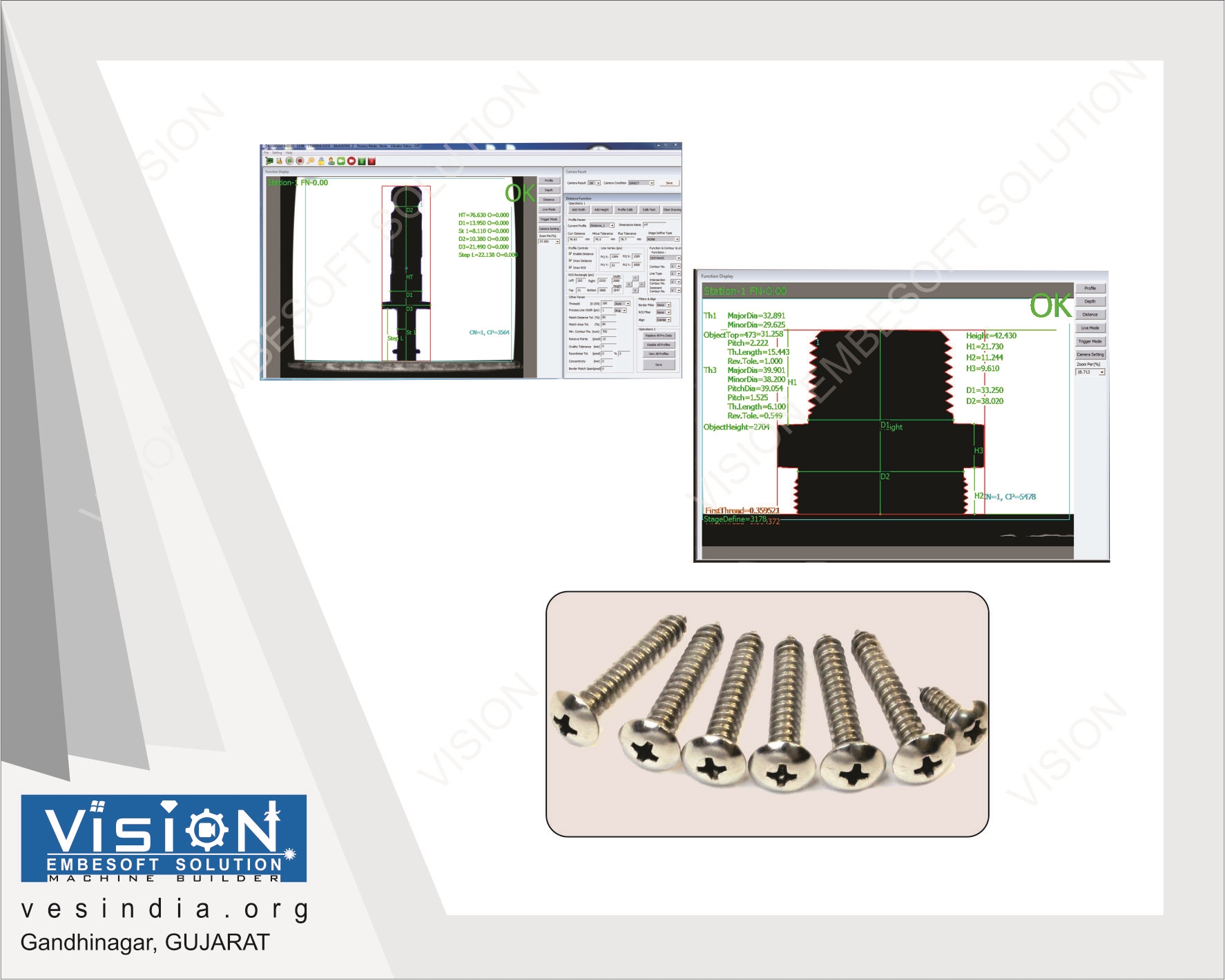 Vision Embesoft Solution manufacturer Machine which can use for ...
