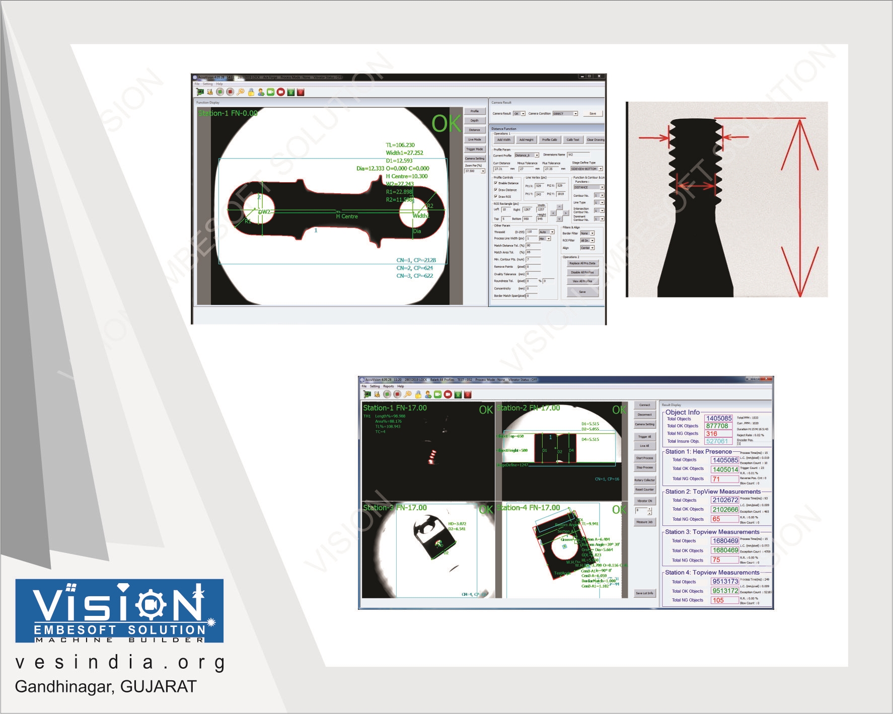 Vision Embesoft Solution manufacturer Machine which can use for ...